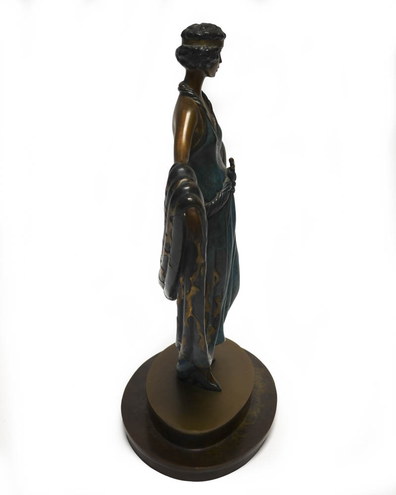 Erte ''Gala'' Limited Edition Bronze 145 of 300 - Tangible Investments