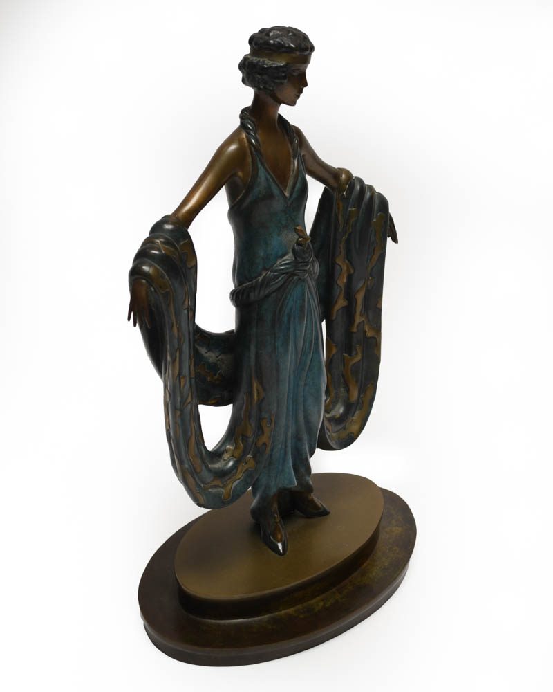 Erte ''Gala'' Limited Edition Bronze 145 of 300 - Tangible Investments